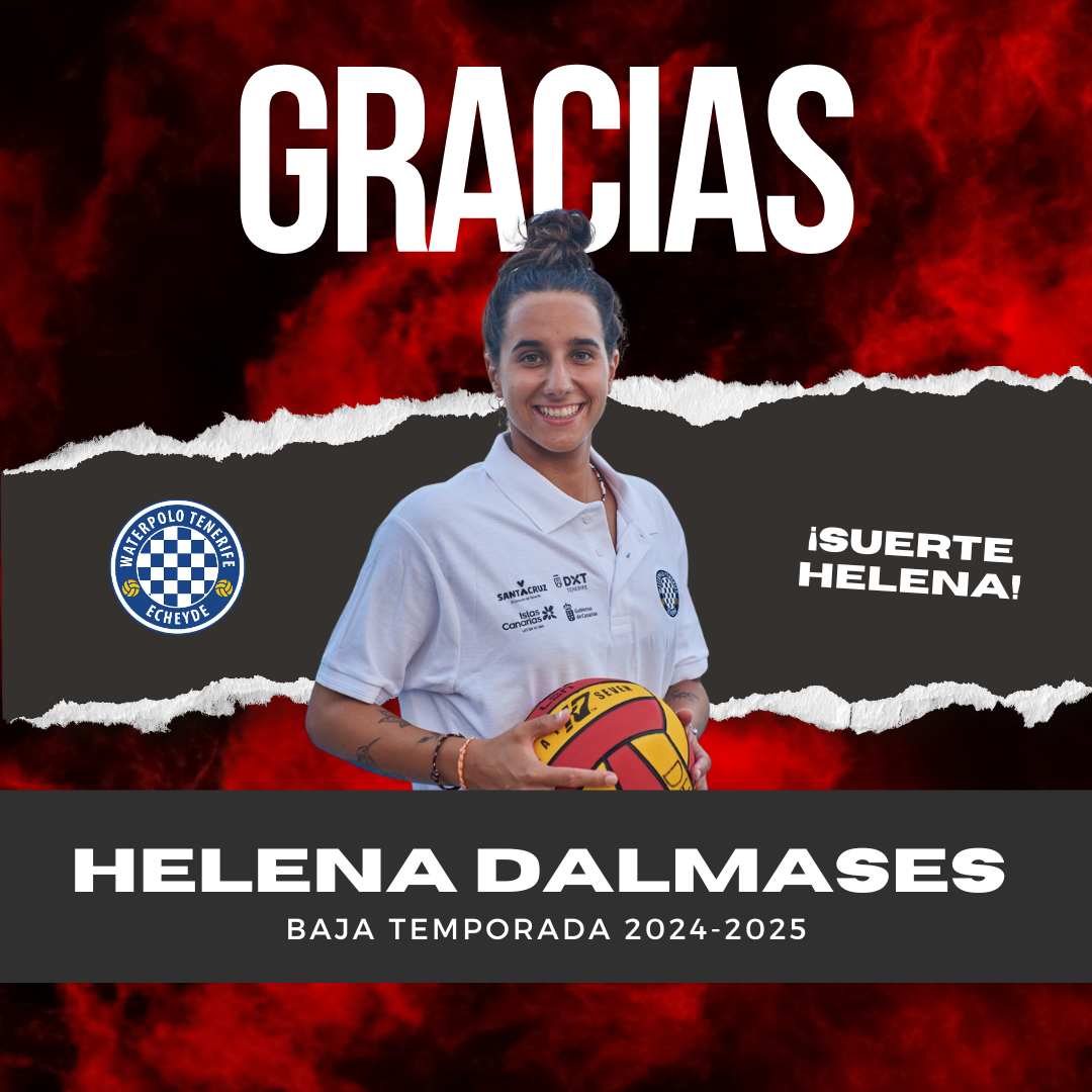 Helena Dalmases no continuará con Las Guayotas - Club Natación Echeyde