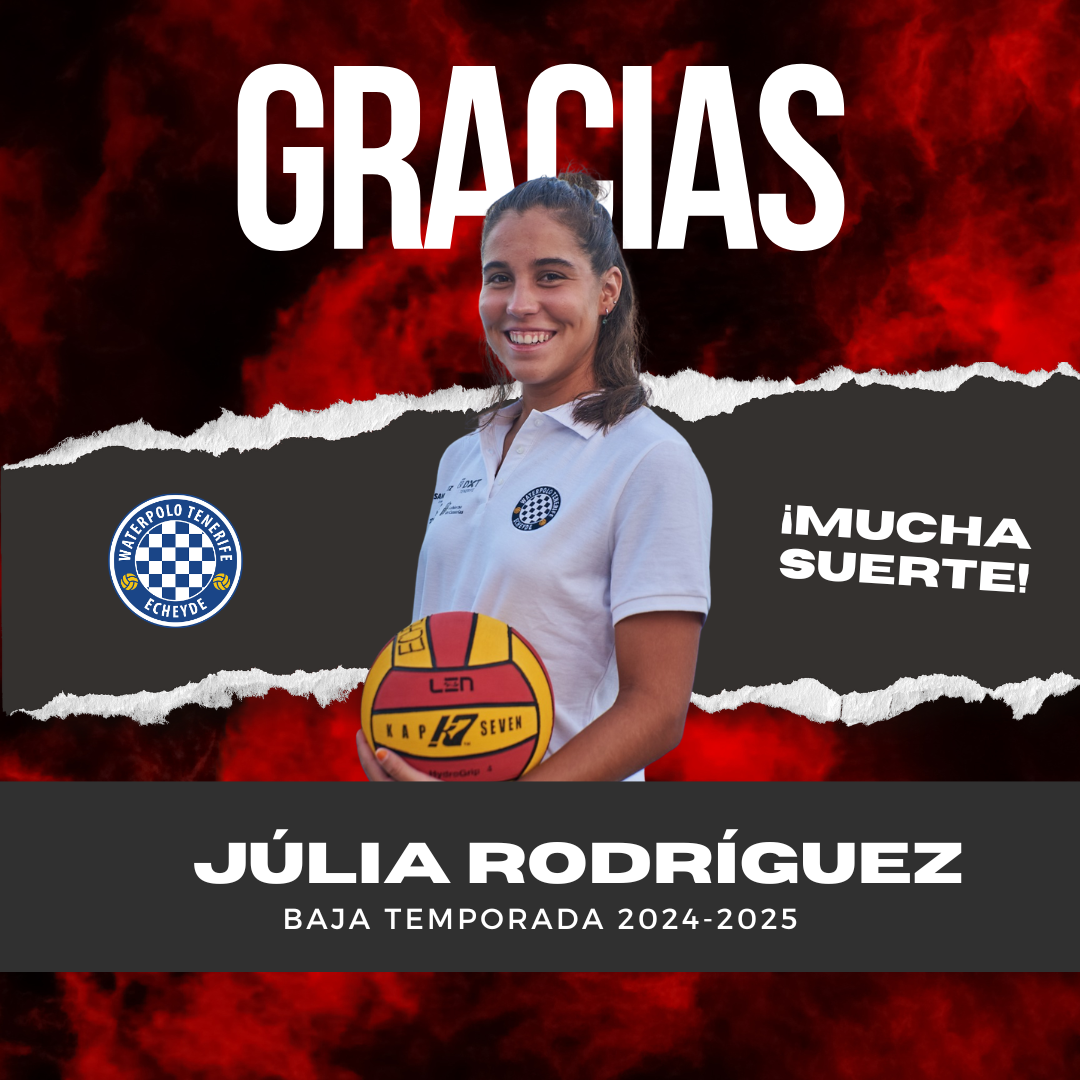 Júlia Rodríguez, última baja para Las Guayotas - Club Natación Echeyde